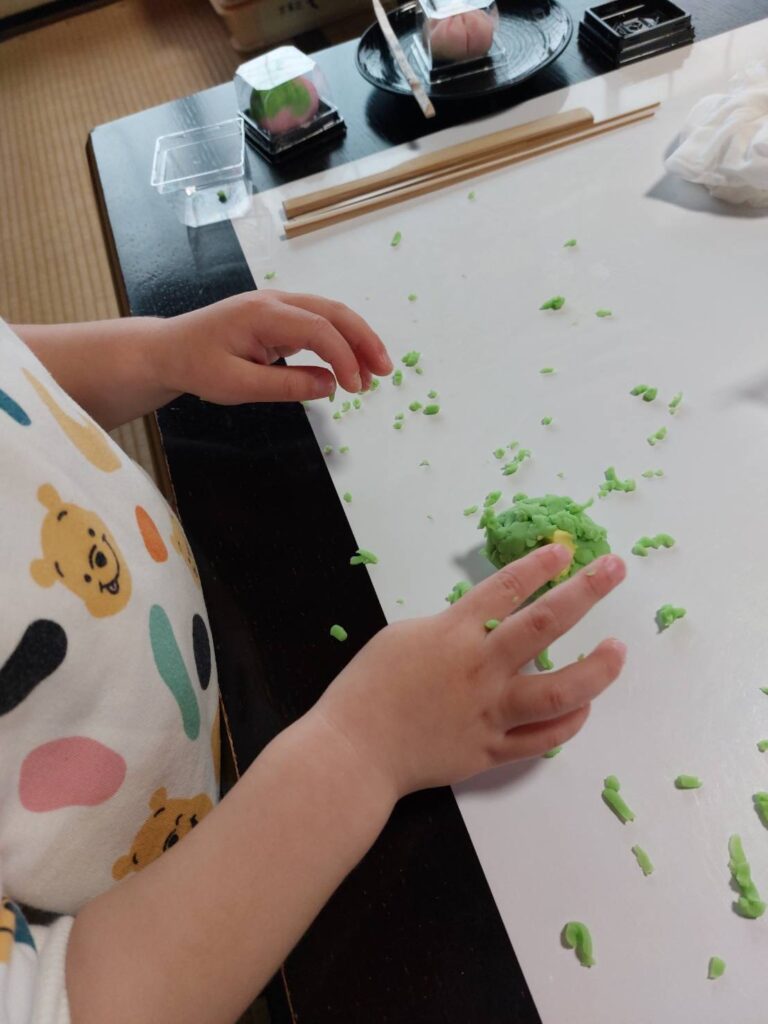 Wagashi Classes in Kyoto with Kids: Make Japanese Sweets - Tiny Tot In ...